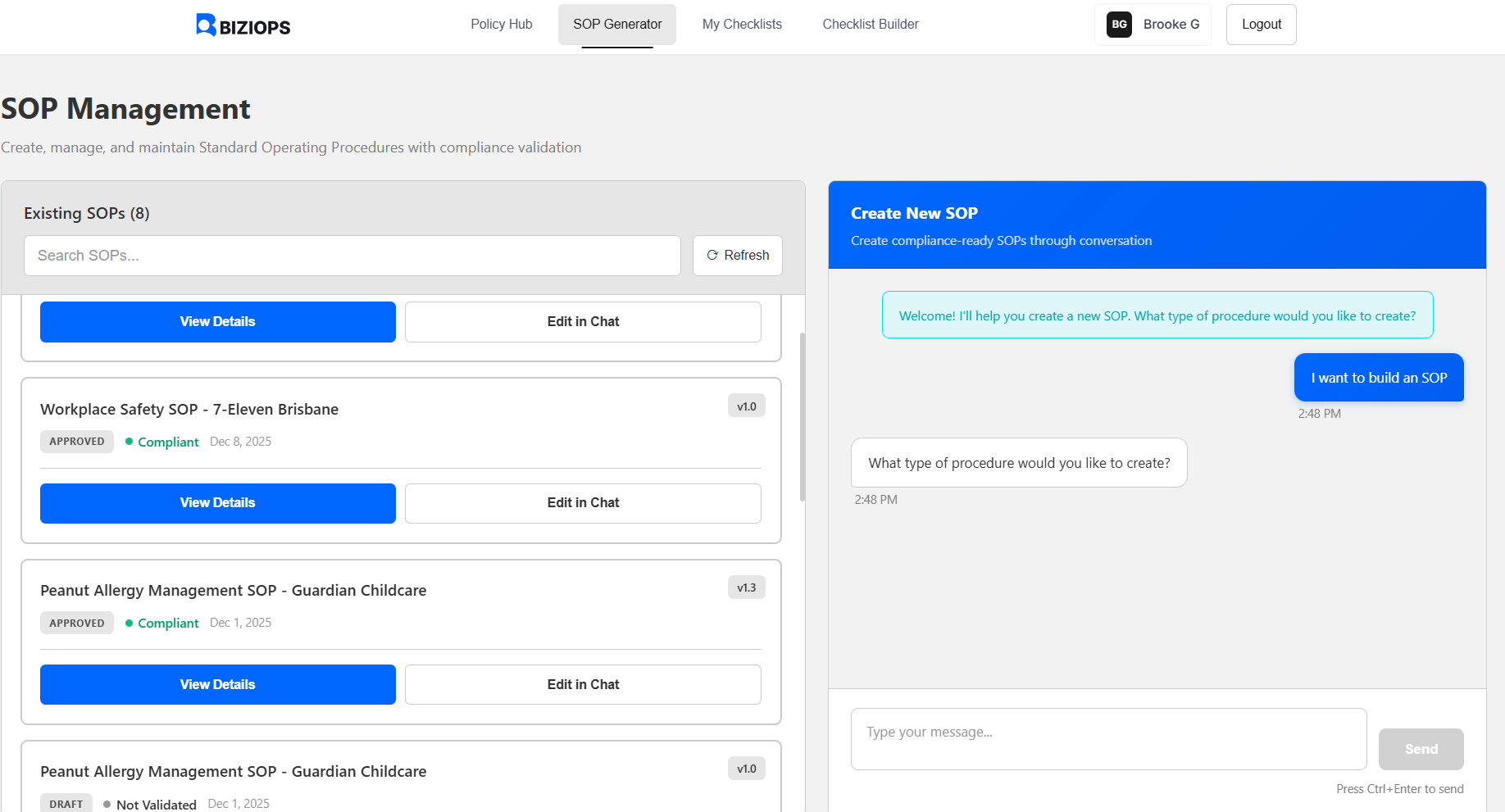 Document Builder - BiziOps.ai